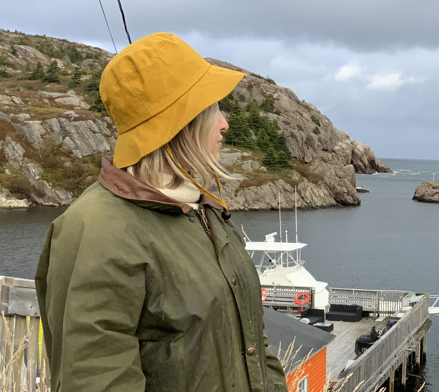 TYVEK® Rain Hat | Oilskin Hat | Wind Lanyard | Made in Canada | US ...
