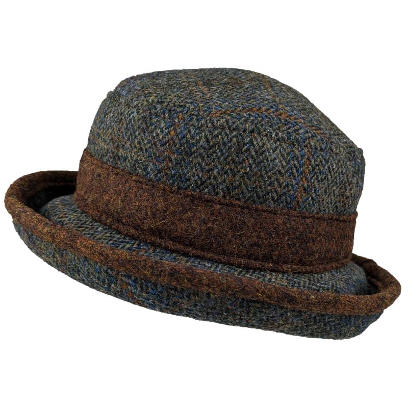 Brimmed Winter Hat | Harris Tweed Hat | Made in Canada | Sun Protection ...