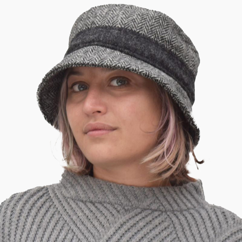 Fall Winter Hats | Harris Tweed Hat | Polartec Fleece Hats | Warm Hats ...