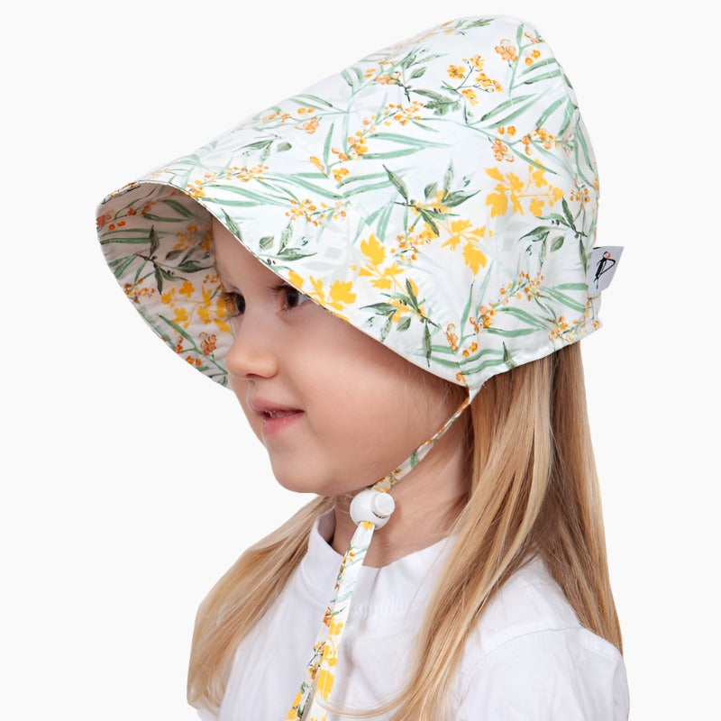 Infant Sun Bonnet | Linen | Organic Cotton | UPF50 | Made in Canada ...