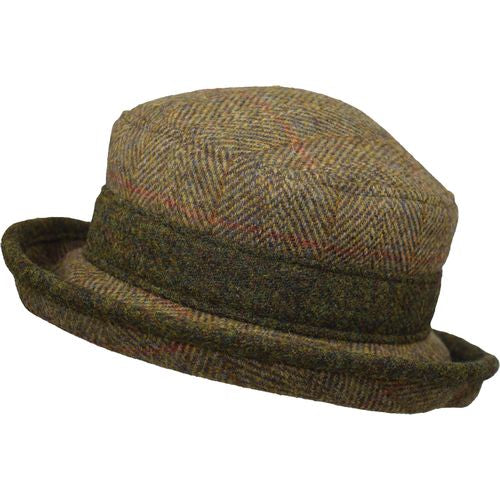 Brimmed Winter Hat | Harris Tweed Hat | Made in Canada | Sun Protection ...